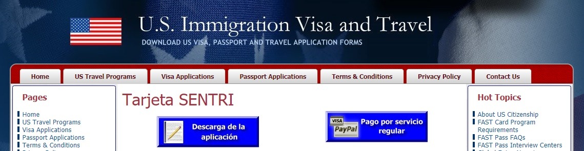 Requisitos y proceso para obtener la tarjeta SENTRI